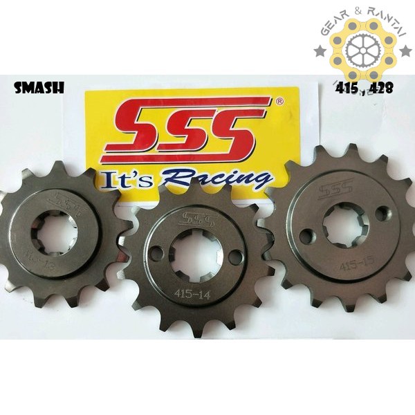 Jual SSS Gear Gir Depan Smash Legenda Grand Astrea Win CS1 Supra Fit ...