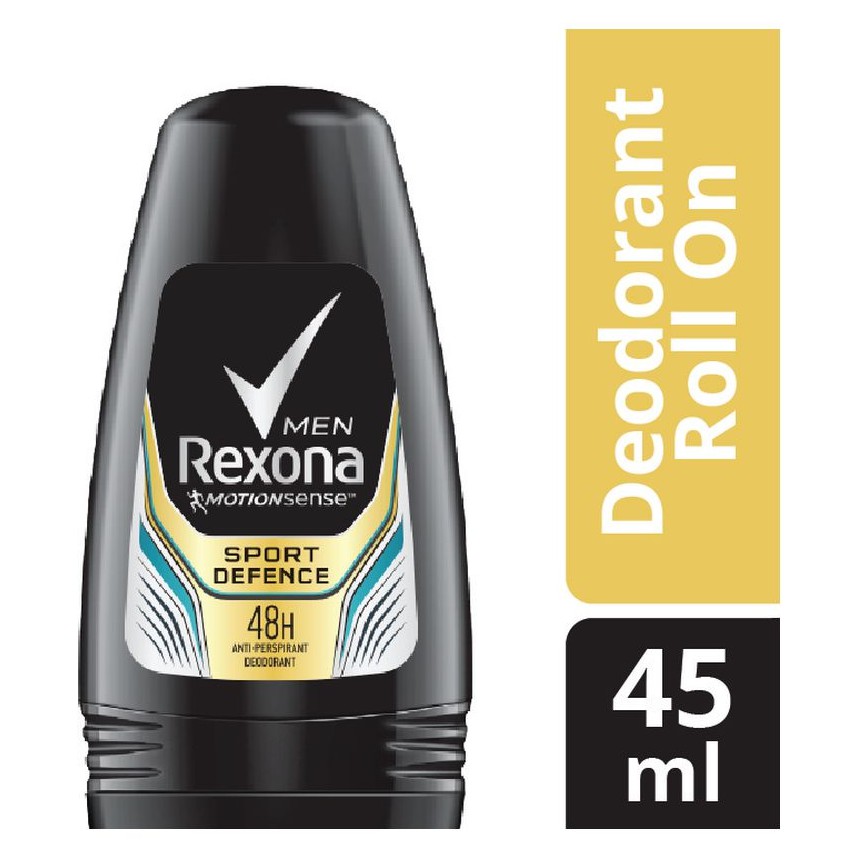 Jual Rexona Men Anti-Perspirant Deodorant Roll On Sport Defence 45Ml | Shopee Indonesia
