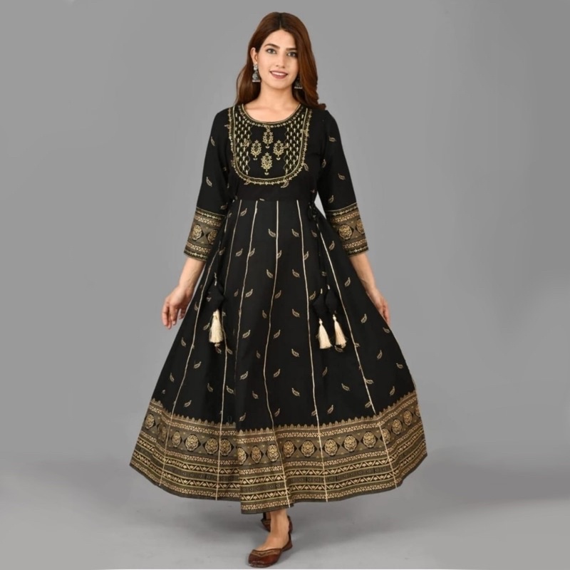 Jual Golden Leaves | Dress warna Hitam & Gold | Busana | Original from ...