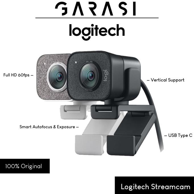 Jual Logitech Streamcam Webcam USB C Full HD 1080 60fps Gaming ...