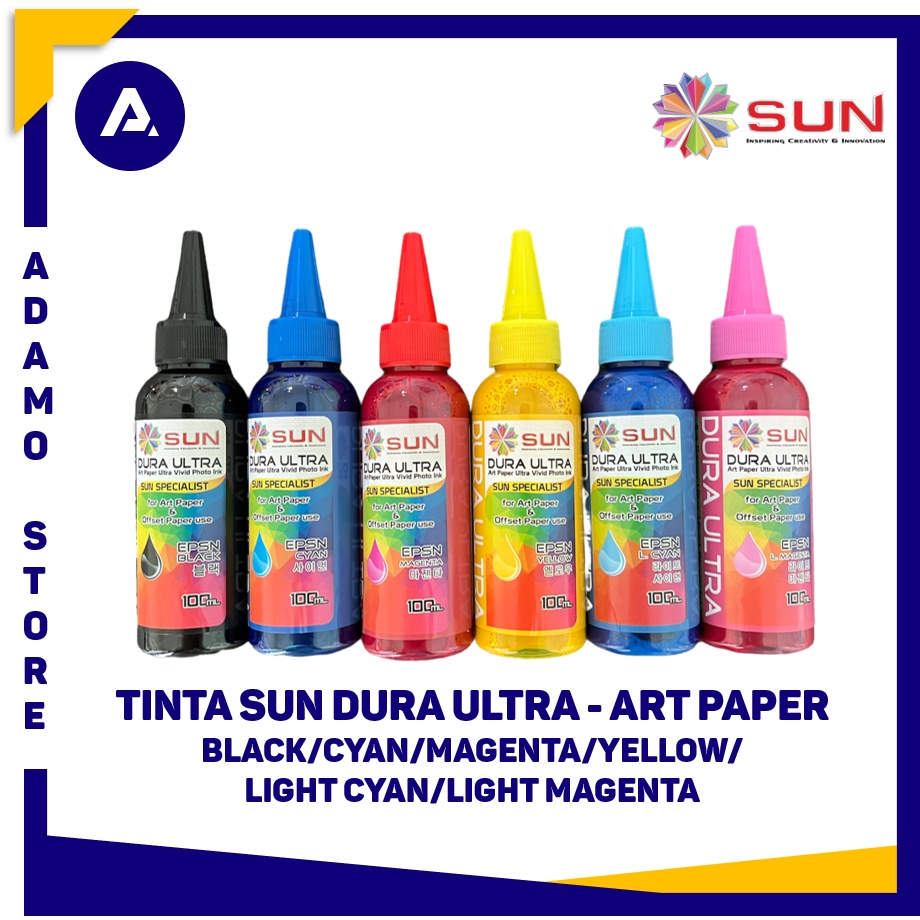 Jual Tinta Sun Dura Ultra Art Paper Ink Epson 100ml - Tinta Art Paper ...