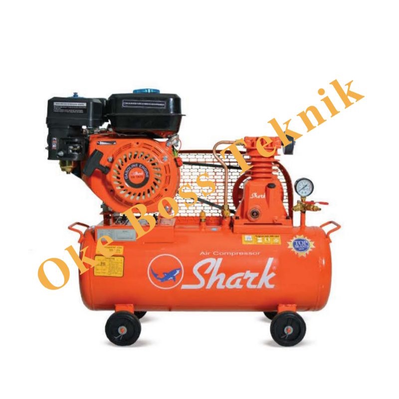 Jual Kompressor Shark 1/4 HP + Motor Engine Shark 5.5 HP | Shopee Indonesia