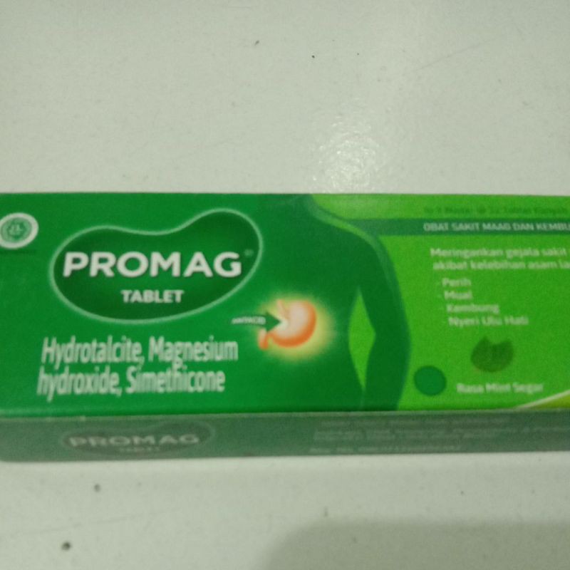 Jual obat maag promag tablet isi 3blister/promag tablet | Shopee Indonesia
