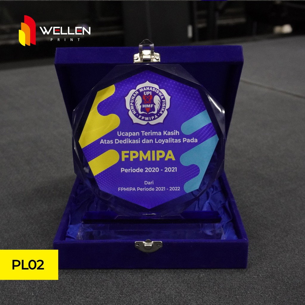 Jual WELLEN PRINT - Plakat Acrylic Print Custom tebal 20mm / Trophy ...
