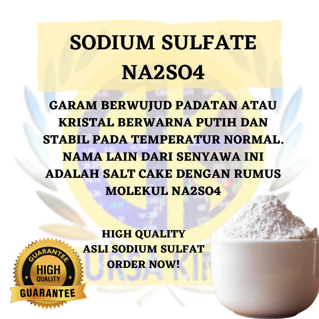 Jual sodium sulfat NaSO4 ori 1 kg bahan pembuatan deterjen atau sabun ...