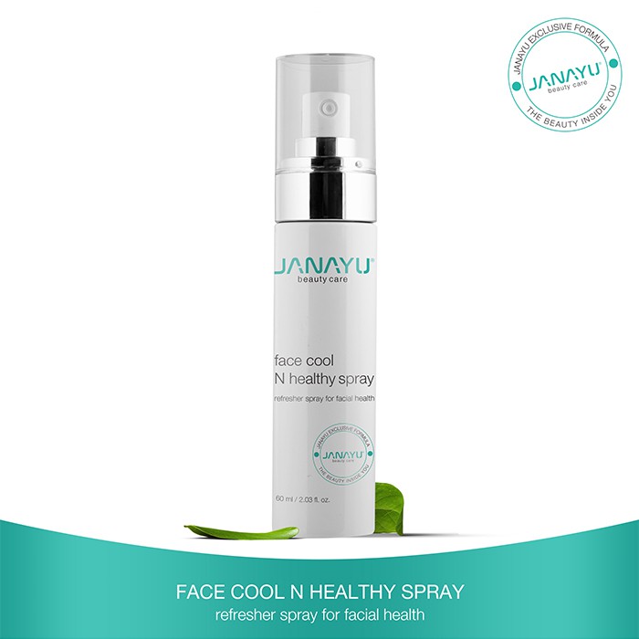 Jual Janayu Face Cool N Healthy Spray penetral kulit tanpa break out ...