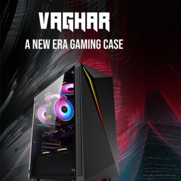 Jual Venom RX Case Vaghar ( ATX Temper Glass 1 x 12 CM RGB Fan ...