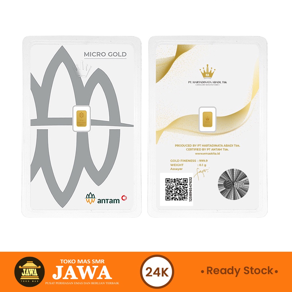 Jual LM Micro Gold MR Kadar 24K Toko Mas Jawa | Shopee Indonesia