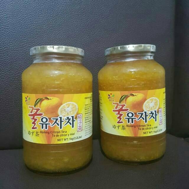 Jual Korean Honey Citron Tea 1kg Teh Korea Shin Sun Mi Yuja Cha / Yu Ja ...