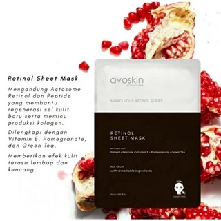 Jual avoskin retinol sheet mask Harga Terbaik & Termurah Oktober 2025 ...