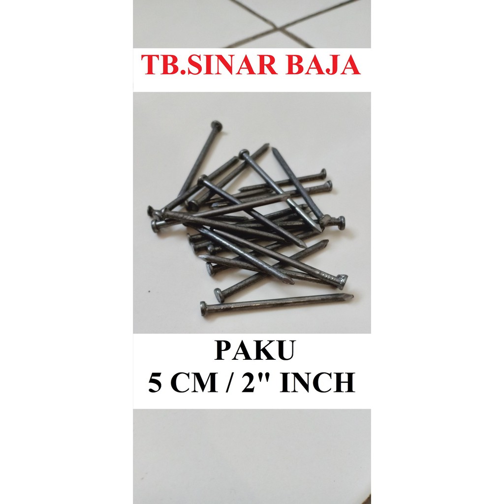 Jual Paku Kayu 5 CM per Kg / Paku 2" inch | Shopee Indonesia