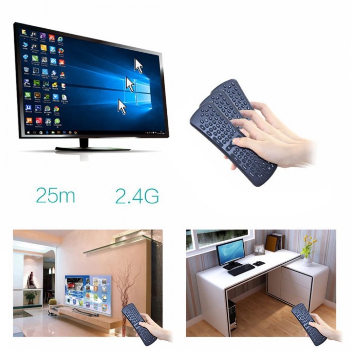 Jual Sky88 T6 - 2.4Ghz Wireless Gyroscope Air Mouse Keyboard for PC ...