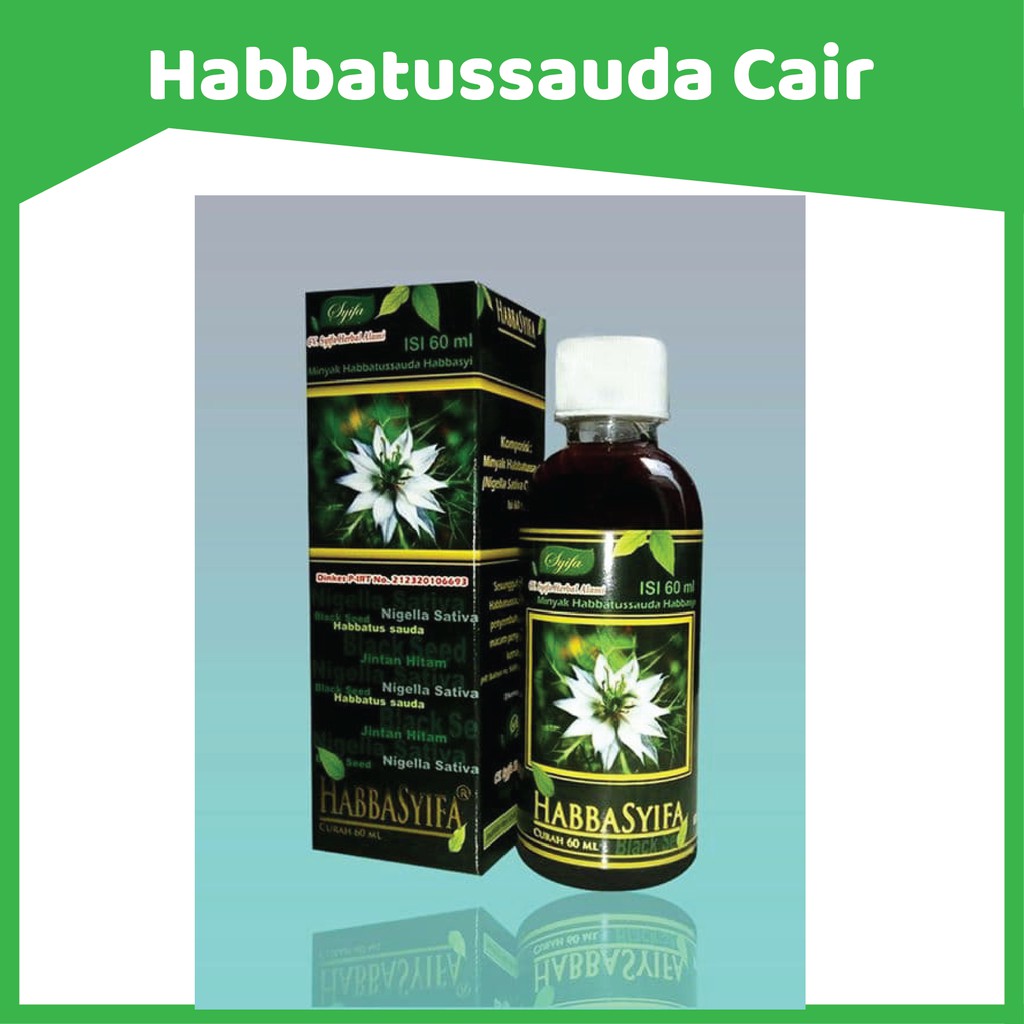 Jual Habbatussauda cair - Habbasyifa cair 60 ml - Minyak Habbatussauda ...