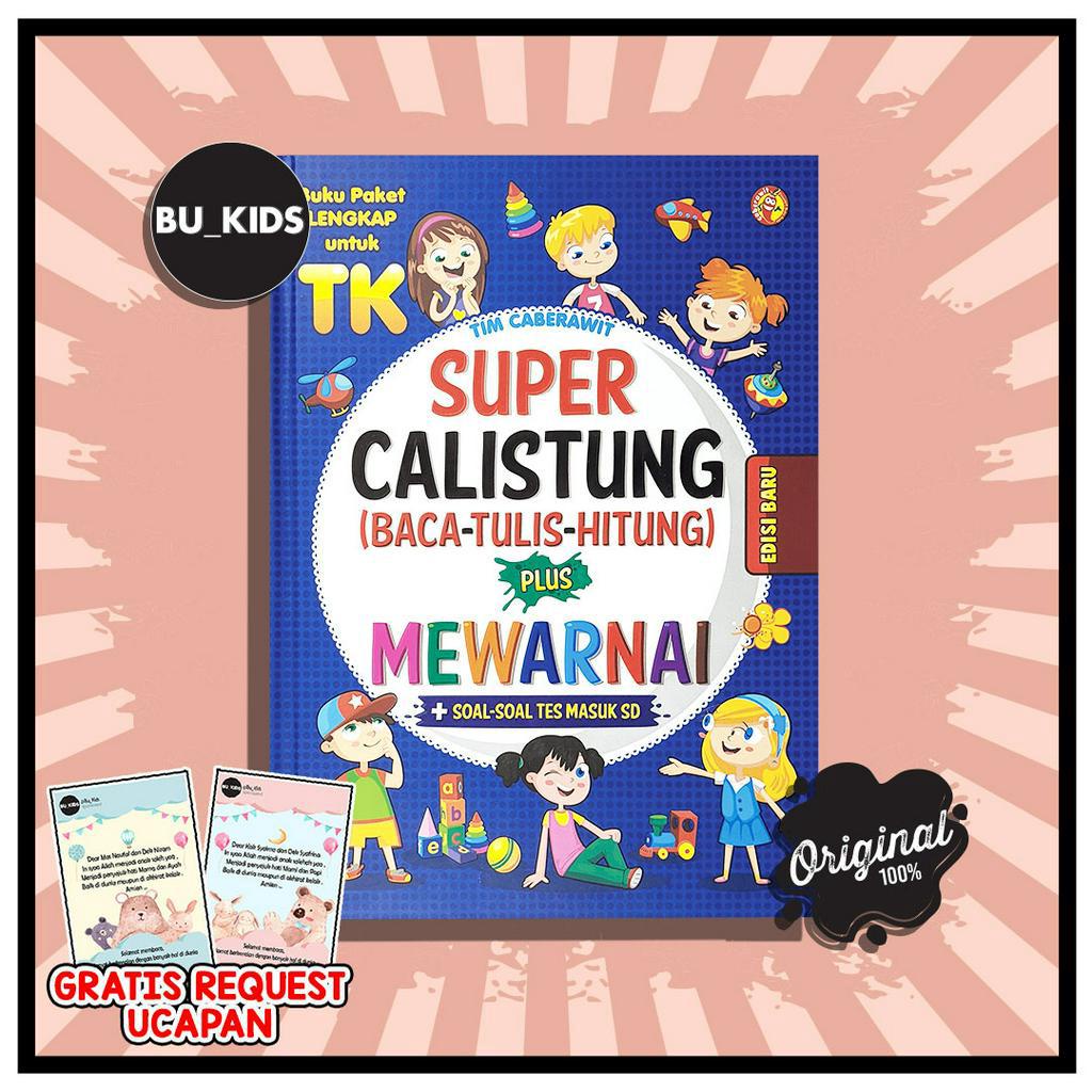 Jual Buku Calistung Anak Tk Paud Baca Tulis Hitung Plus Mewarnai ...