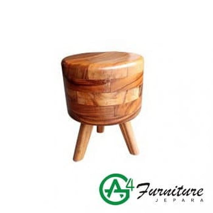 Jual Mushrom Stool / Kursi Unik Warna Natural Kayu Trembesi | Shopee ...