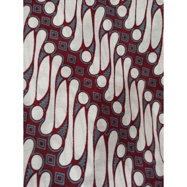 Jual kg kain batik printing motif Seno lerek bahan Kamen batik | Shopee ...