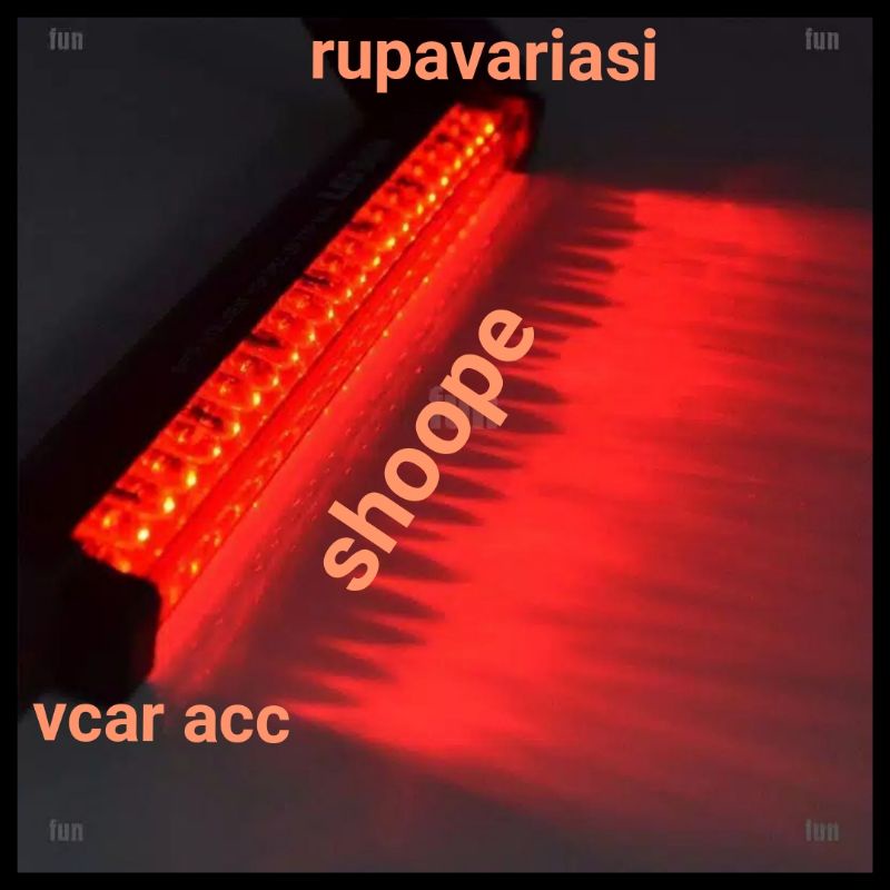 Jual Lampu stop rem belakang MOBIL sedan mini bus MPV SUV universal 48 ...