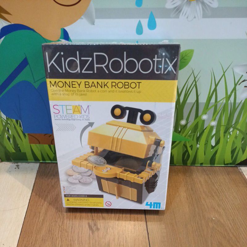 Jual 4M Money Bank Robot DIY KidzRobotix STEAM Science Kit | Shopee ...