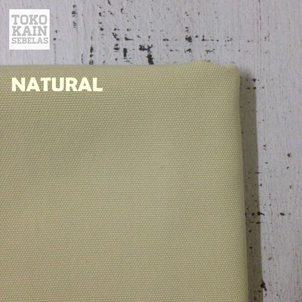 Jual Canvas waterproof warna Natural 0,5mtr | Shopee Indonesia