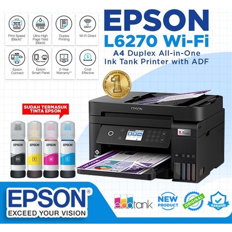 Jual Printer Epson L6270 A4 Ink Tank Multifungsi ADF Duplex Wifi with ...