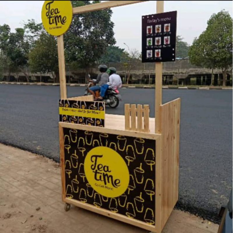 Jual booth murah booth jualan gerobak jualan | Shopee Indonesia