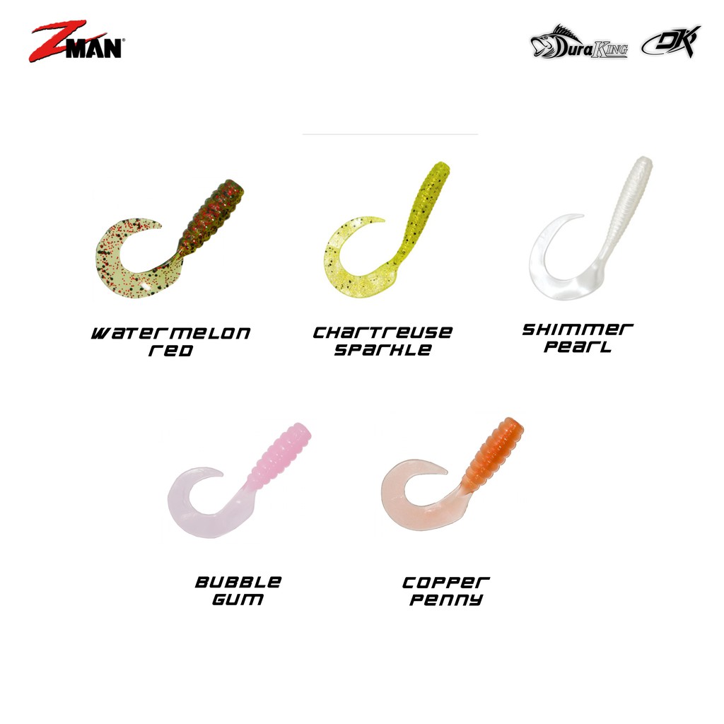 Jual GRUBZ 2" (1 PACK = 8 PCS) (Z-Man Fishing Lure) | Shopee Indonesia