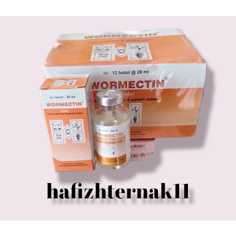 Jual Wormectin 20ml (obat injek parasit,jamur,kutu) | Shopee Indonesia
