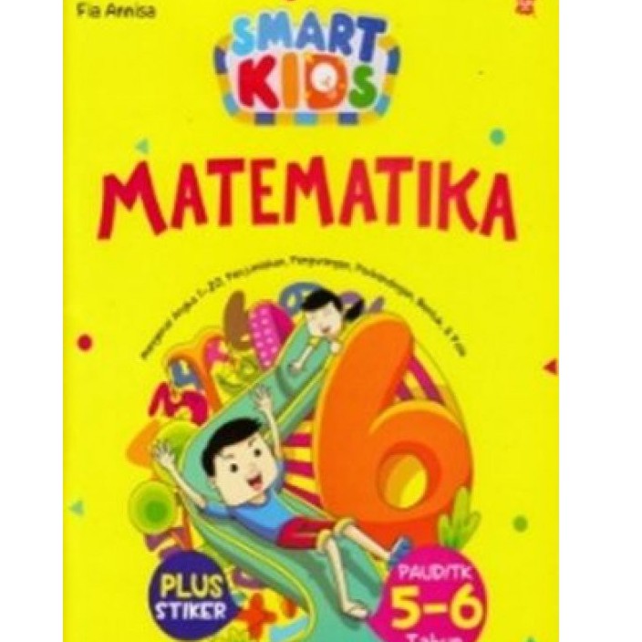 Jual SMART KIDS MATEMATIKA PAUD TK 5-6 TAHUN (PLUS STIKER) | Shopee ...