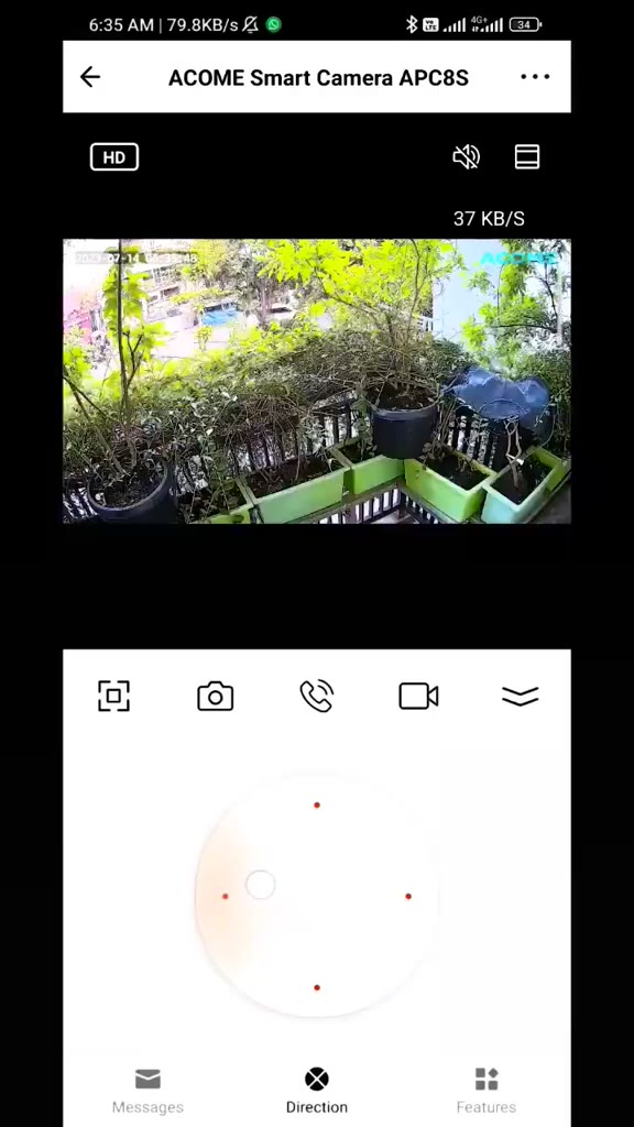 Jual ACOME APC8S CCTV Camera Wi-Fi Lot Color Night PTZ 1440P 2.5K 4MP ...