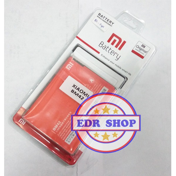 Jual Battery Xiaomi Redmi Note 1 - 1W - 3G 4G - BM42 - BM 42 Baterai ...