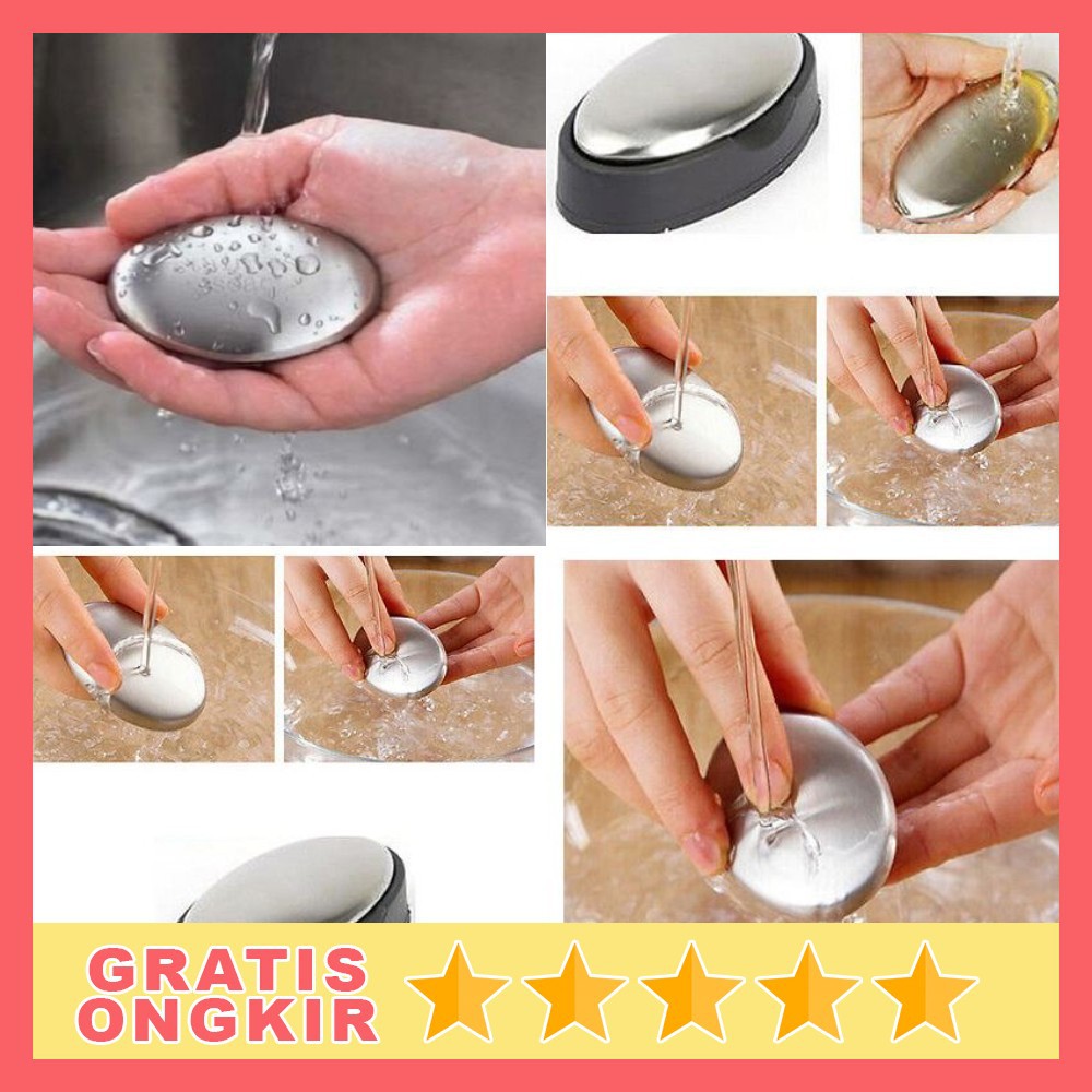 Jual Steel Soap Sabun Cuci Tangan Stainless - HW071 - Silver | Shopee ...