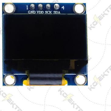Jual Modul Display OLED 128x64 LCD I2C 0.96" Inch Blue Arduino | Shopee ...