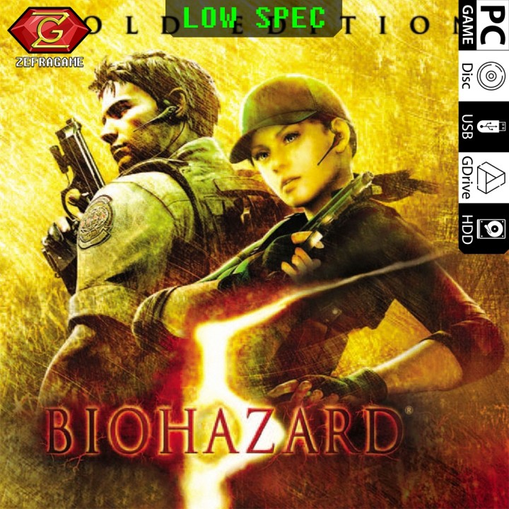 Jual RESIDENT EVIL 5 GOLD EDITION/RE5/RE 5 PC Full Version/GAME PC GAME ...