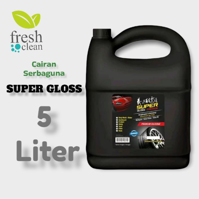 Jual Semir & Pengkilap Ban dan Body Motor / Mobil 5 Liter | Shopee ...