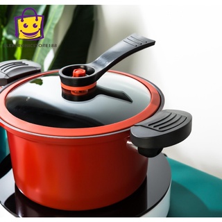 Jual (E.S) COD Panci Presto 3.5 Liter Anti Lengket Panci Telfon Panci Pressure Cooker | Shopee ...