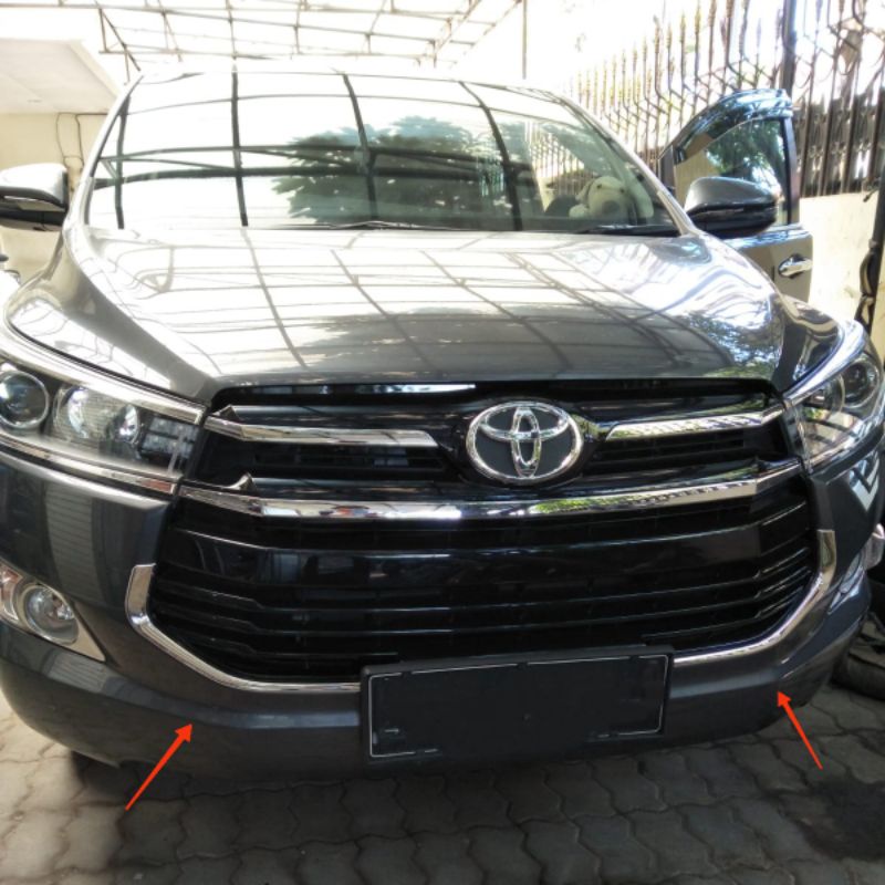 Jual Side Grill Chrome Innova 2016 Reborn Type V List Chrome Toyota ...