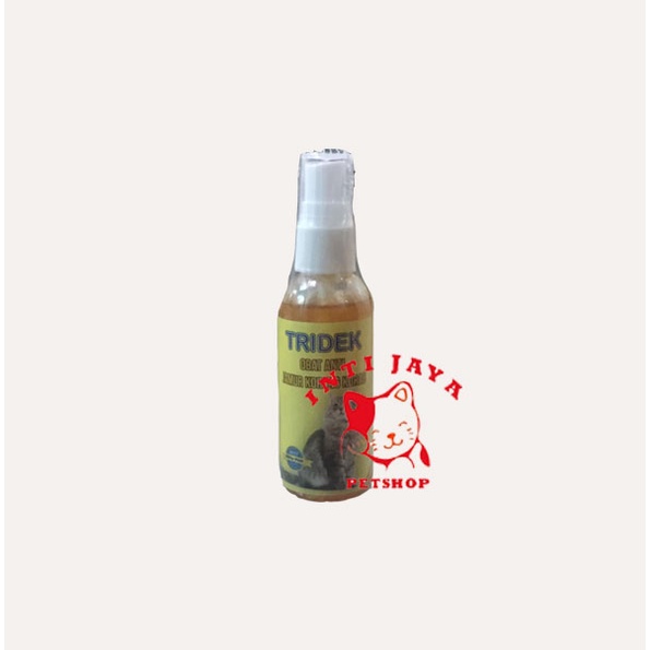 Jual TRIDEK - OBAT ANTI JAMUR SPRAY KORENG DAN KURAB KUCING | Shopee ...