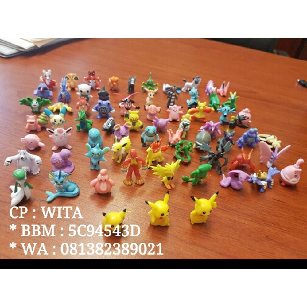 Jual Pokemon Figure 144pcs | Shopee Indonesia