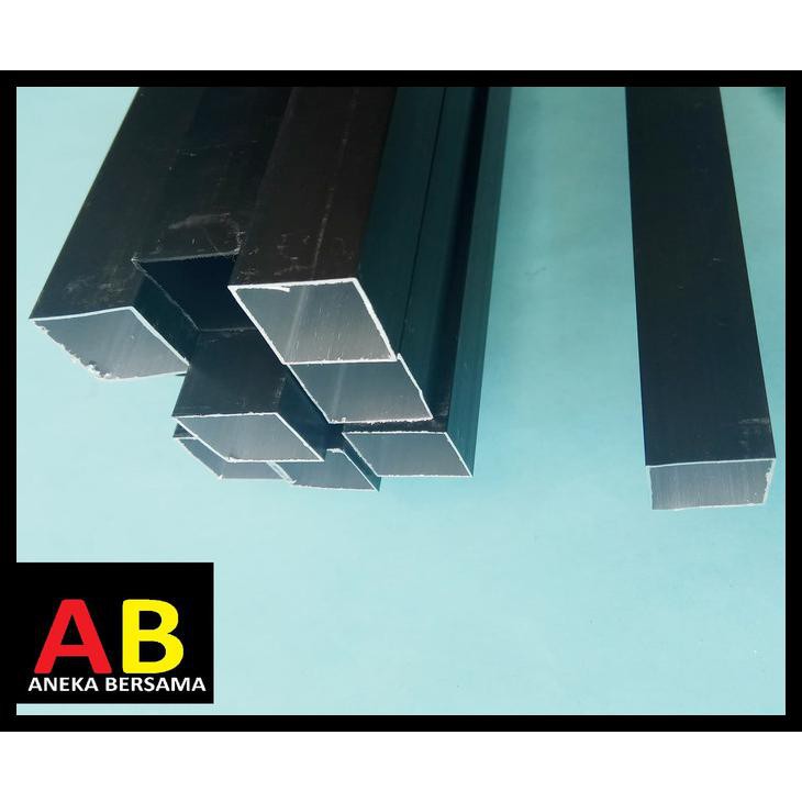 Jual Pipa Kotak / Hollow Aluminium 20Mm X 20Mm Tebal 0.5Mm P 119.5Cm Brown | Shopee Indonesia