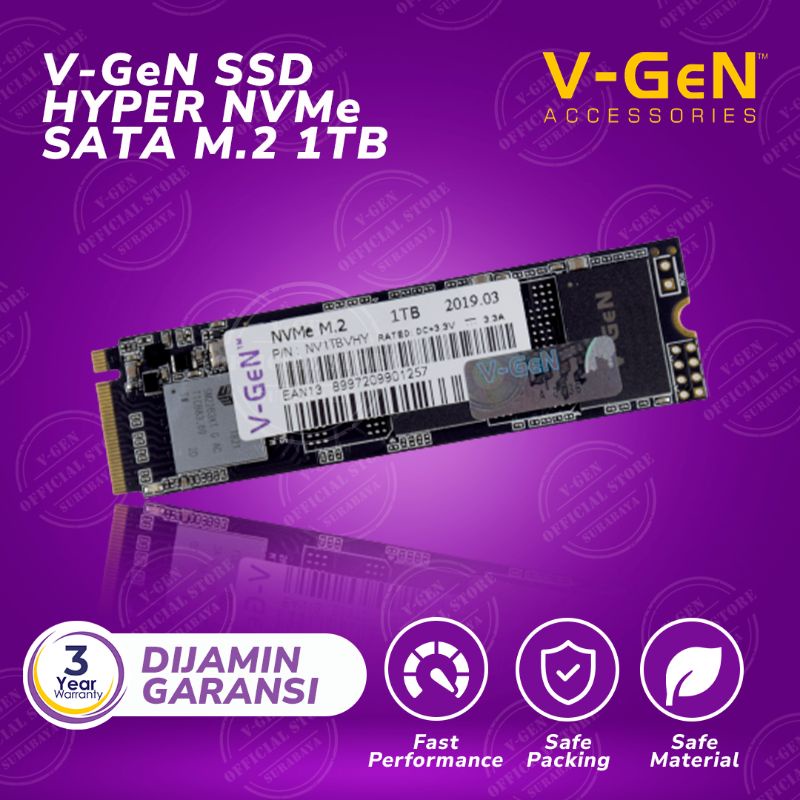 Jual VGEN SSD M.2 NVMe 1TB V-GeN | Shopee Indonesia
