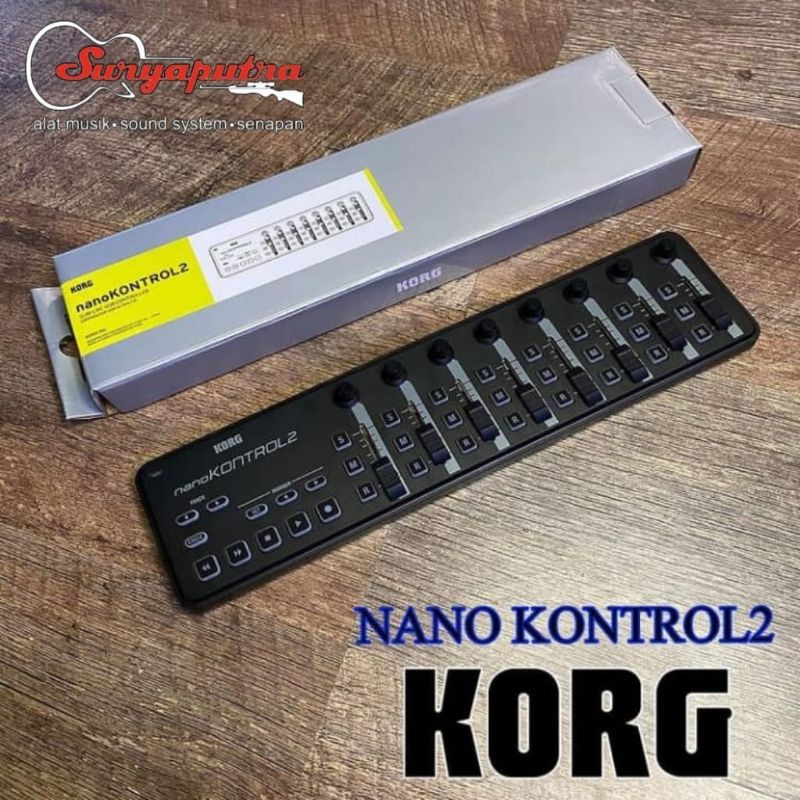 Jual Korg Nanokontrol 2 Bk Controller Multifungsi | Shopee Indonesia