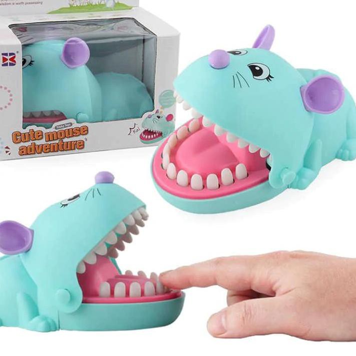 Jual (Ready) -6 * Crocodile Dentist Hippo Mouse SharkGame Toys - Mainan ...