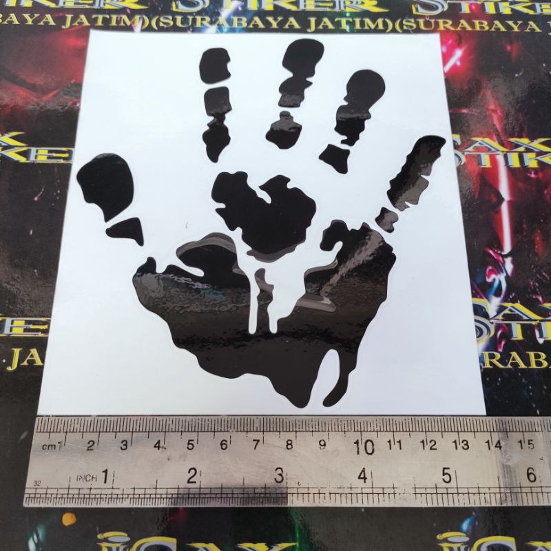 Jual stiker cutting telapak tangan ukuran besar | Shopee Indonesia
