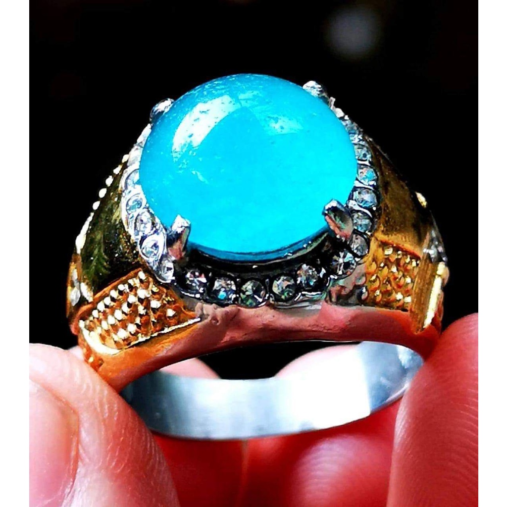 Jual Natural Batu Permata Bacan Palamea Chryscola Chalcedony | Shopee ...