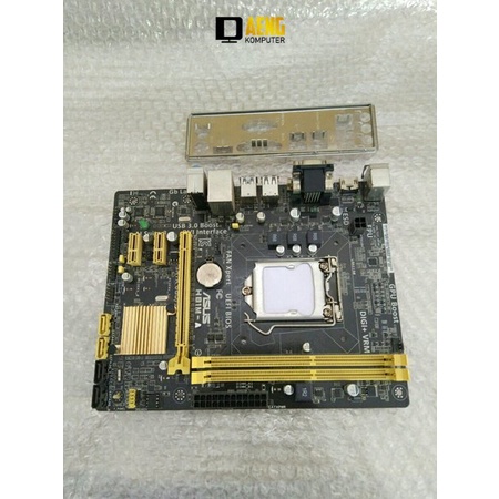 Jual Motherboard Mainboard Mobo Pc Merk Asus H81M Socket LGA 1150 Gen 4 ...