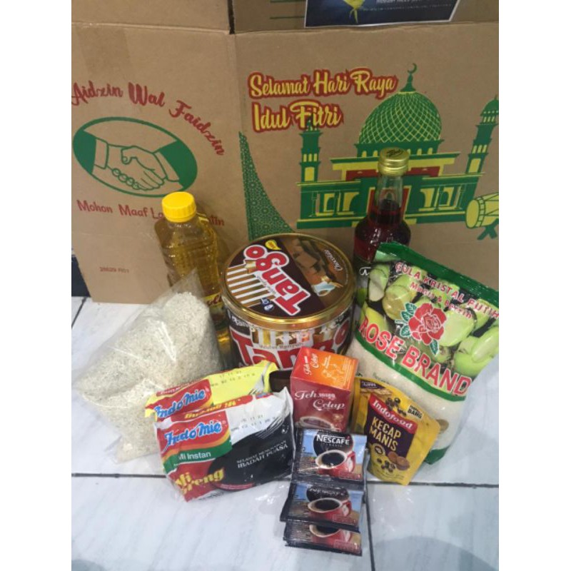 Jual Parcel / Parsel Sembako - Hampers Sembako Ramadhan / Bansos - Sembako Murah (Paket Ekonomis ...