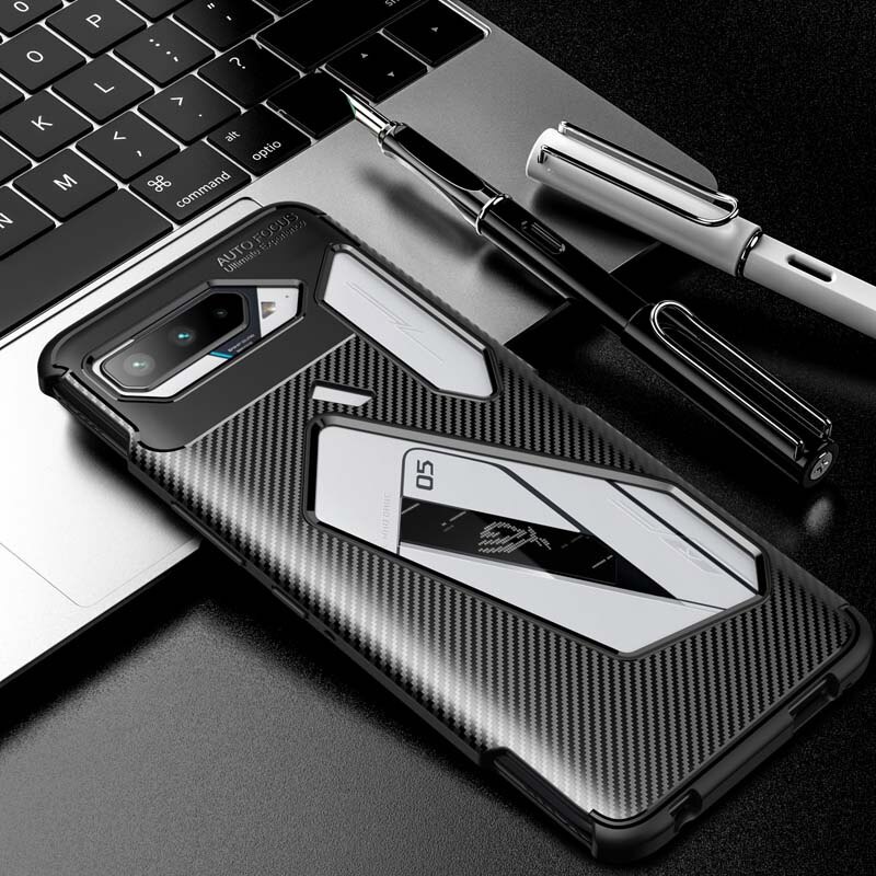 Jual Casing Silikon ASUS ROG Phone 5 ORIGINAL Autofocus Carbon Fiber ...