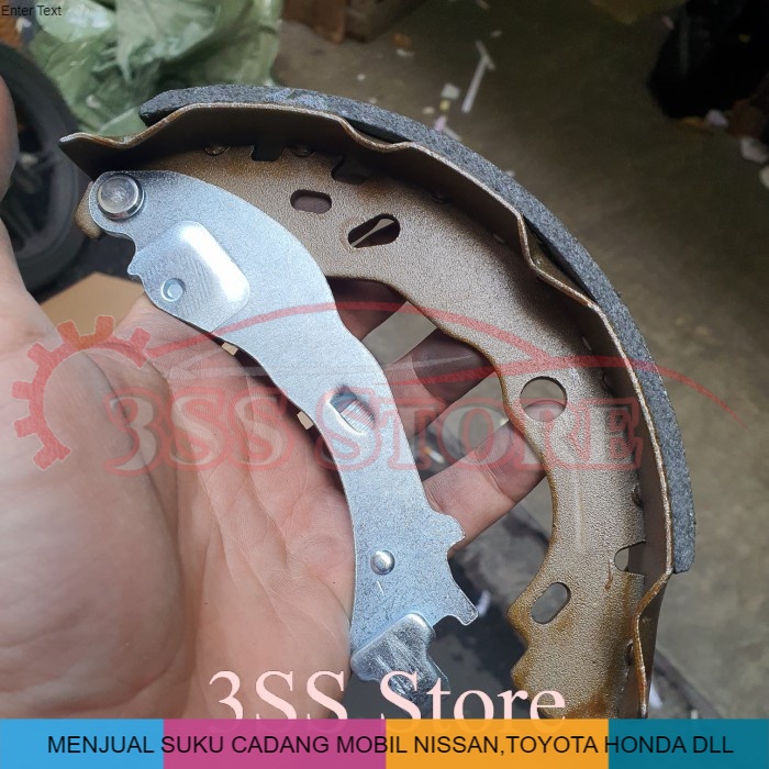 Jual Brake shoe kampas rem belakang Datsun go cross PNP Hight Quality | Shopee Indonesia