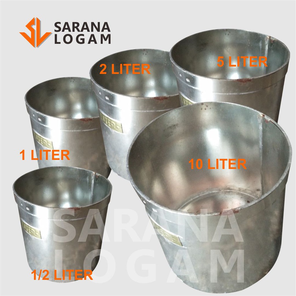 Jual Literan / Takaran Beras 5 Ukuran | Shopee Indonesia