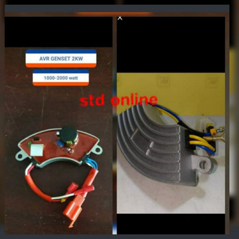 Jual AVR generator 2kw- 3kw oval Alumunium | Shopee Indonesia